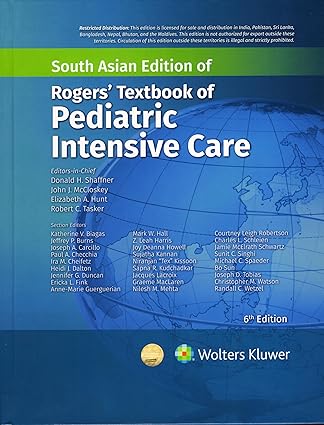Rogers Textbook of Pediatric Intensive Care 6th SAE/2024 - Best Online ...