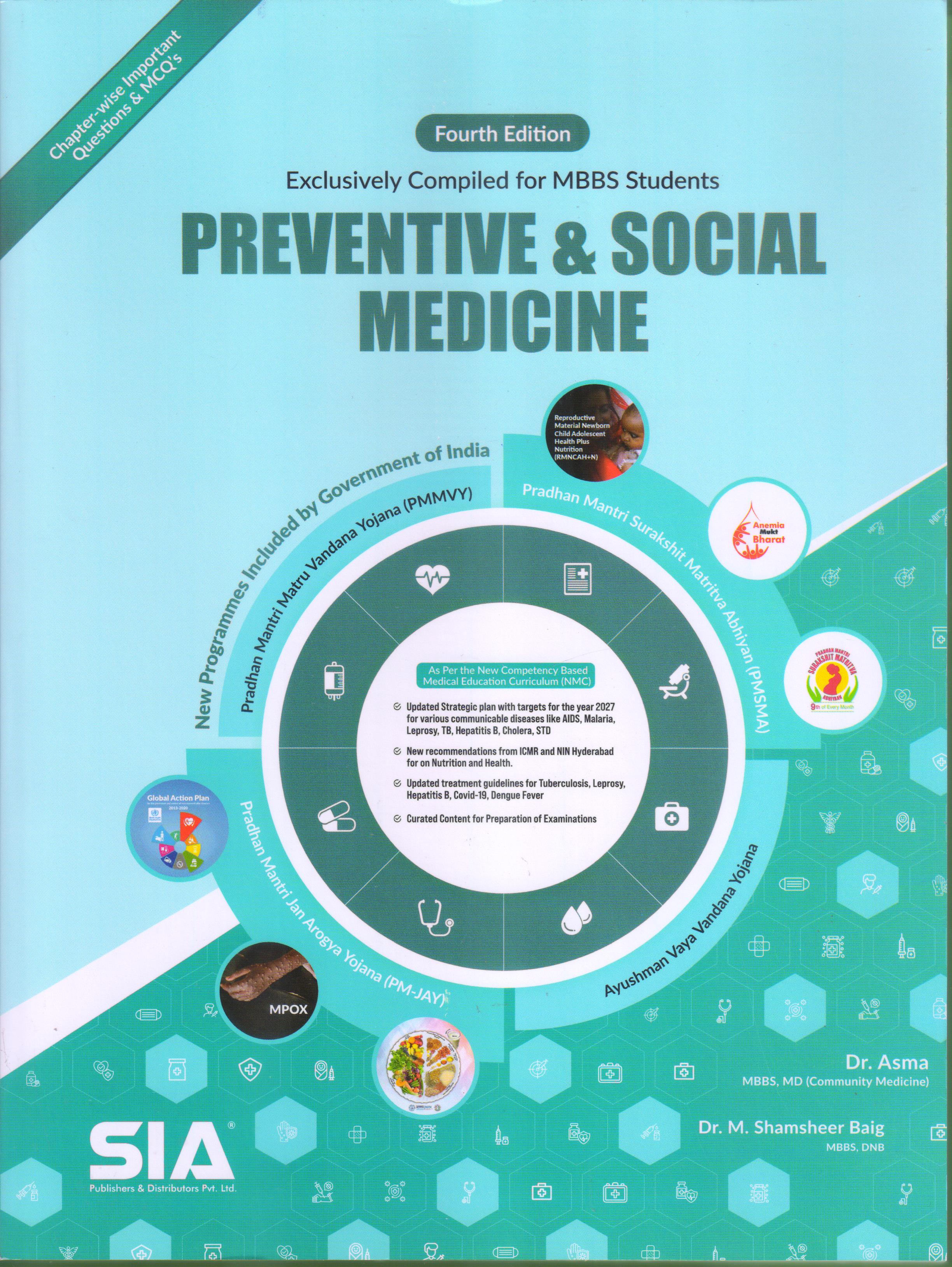 Sia Preventive and Social Medicine 4th/2025 - Best Online Medical Book ...